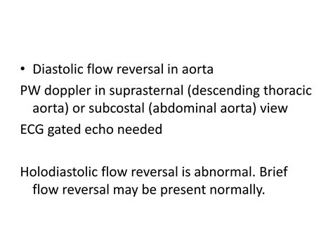 Echo Assessment Of Aortic Regurgitation Pptx