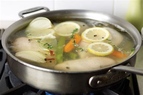Basic Poached Chicken Recipe