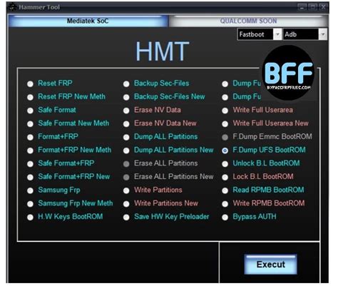 Download Hammer Tool V03 Free Latest Version Frp Bypass Files
