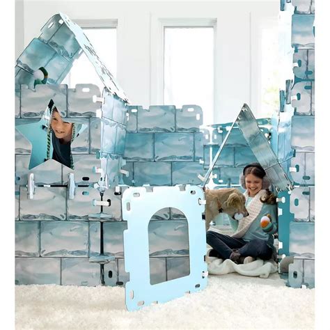 Buy Hearthsong 16 Panel Igloo Fantasy Forts Indoor Building Kit With