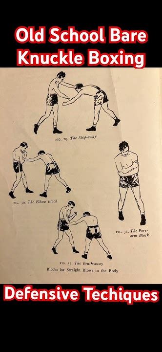 Old School Bare Knuckle Boxing Defensive Techniques Boxing Jab