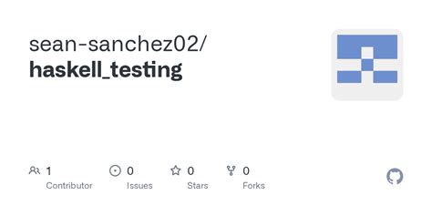 Github Sean Sanchez02haskelltesting