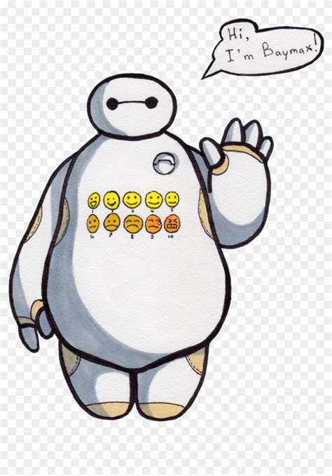 Baymax Flying Png