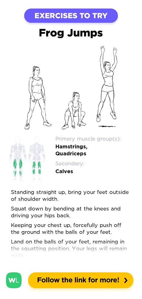 Frog Jump Exercise