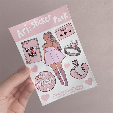 Ariana Grande Sticker Stickers Labels And Tags Paper Pe