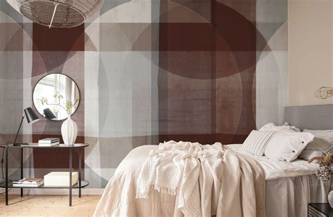 Earthy Circle Wallpaper Free Shipping Happywall