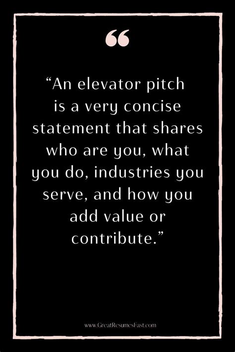 An Easy Step By Step Elevator Pitch Template With Examples How To