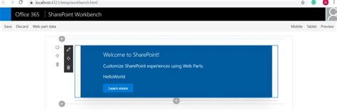 instantly develop your first hello world web part in sharepoint