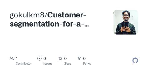 Github Gokulkm Customer Segmentation For A Chain Of Retail Stores