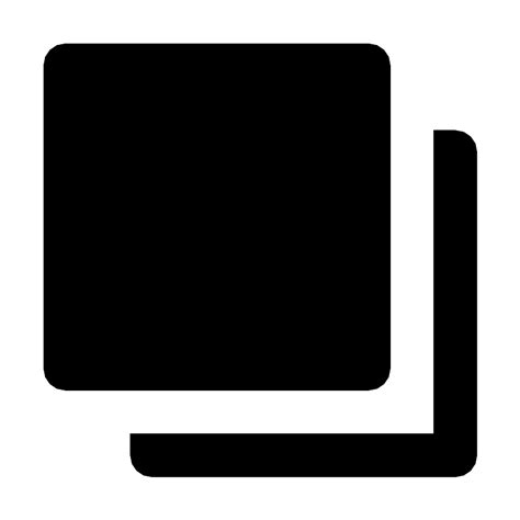 Duplicate Solid Vector SVG Icon SVG Repo