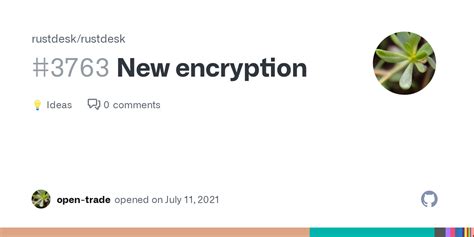 New Encryption Rustdesk Rustdesk Discussion GitHub