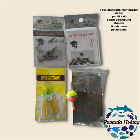 Jual Set Aksesoris Pancing Empang Lengkap Murah Shopee Indonesia