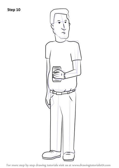 How To Draw Boomhauer From King Of The Hill King Of The Hill Step By
