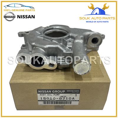 15010 8j10a Genuine Nissan Oil Pump Vq35de Infiniti Fx35 Fx45 Ebay