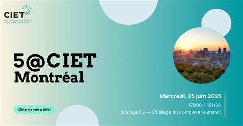 Ciet Récidive Avec Ce Fameux 5ciet Du Simple Mais Apprécié