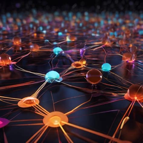 Premium Photo Amidst The Glowing Tendrils Of A Virtual Ecosystem The