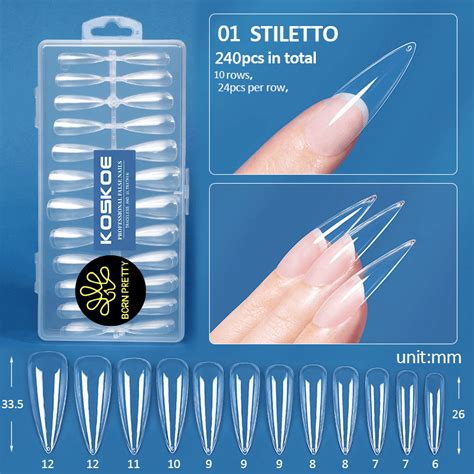 Tips Soft Gel Con Francesa Cuadrados Creativa Store