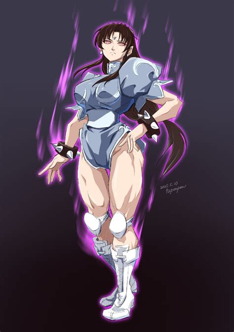 Corrupted Chun Li Ai Art Model Pixai