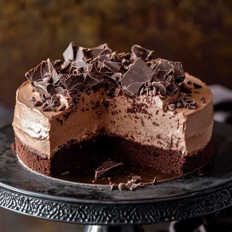 Decadent Chocolate Mousse Cake Gourmet Martha