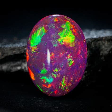 Purple Fire Opal Etsy