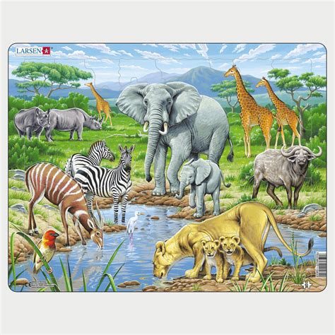 Watering Hole In The African Savannah Conscious Craft