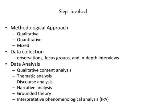The Difference Between Method And Methodology Pptx