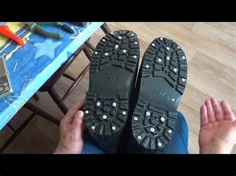 Шиповка сапог ЭВА. - YouTube