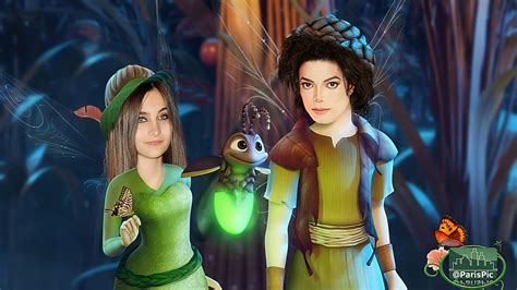 Michael Jackson Peter Pan Tinkerbell ParisPic Michael Jackson Fan Art 34825575 Fanpop