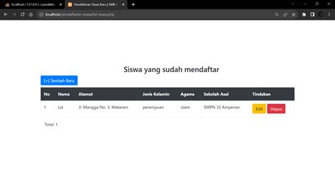 Tugas 8 Pemrograman Web Mysql