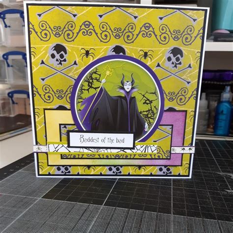 Disney Villains Card Card Maker Disney Villains Crafts