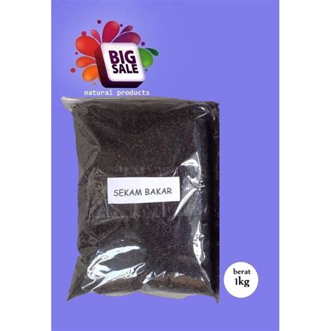 Jual Media Tanam Tanaman Arang Sekam Bakar Media Hidroponik Gram Shopee Indonesia