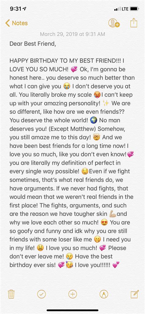 Birthday Message For Best Friend Bff Artofit