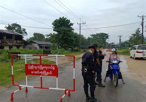 လောင်းလုံးမြို့နယ်အတွင်းရှိ တော်လှန်ရေး တပ်ဖွဲ့ဝင်များ ထိန်းချုပ်ထားသော