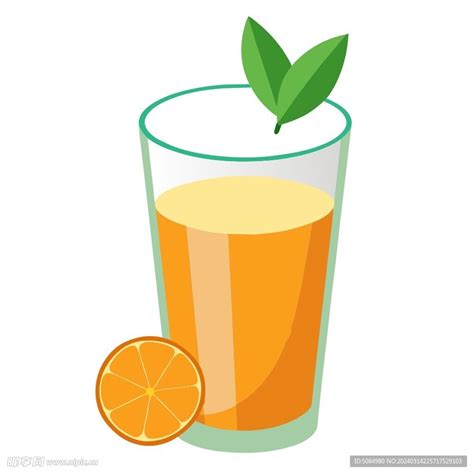 橙子汁设计图水果生物世界设计图库昵图网