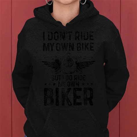 Biker Wife Girl I Ride My Own Biker Motorcycle Women Hoodie Monsterry Au