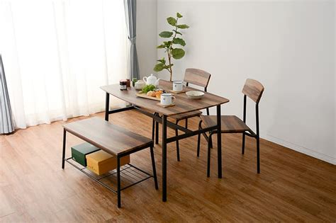 【楽天市場】ダイニングセット（ブラウン） Lds 4894br：coco Lucia 楽天市場店