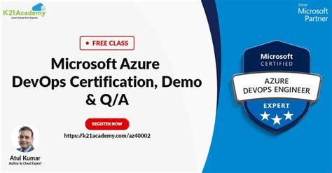 Free Class Microsoft Azure Devops Certification Demo And Qa K21academy Learn Ai Data