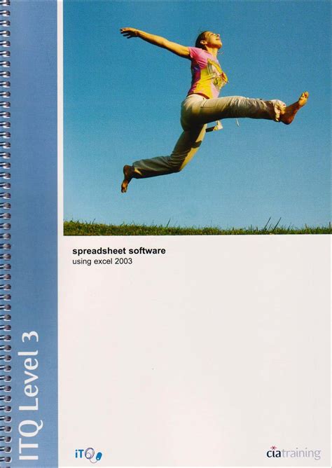 buy itq level 3 spreadsheet software using excel 2003 book online at