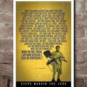 The Jerk I Need Quote Poster 12x18 Updated Etsy