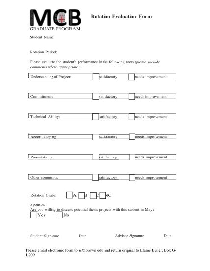 135 Presentation Evaluation Form Page 7 Free To Edit Download