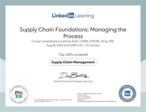 subhasis nath csm® cspo® ceng mie mba on linkedin certificate of