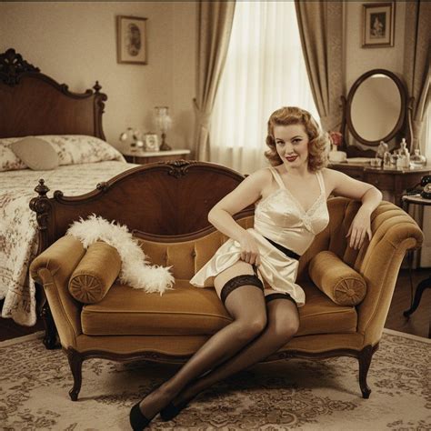 Vintage Pin Up Boudoir Sceneyouart