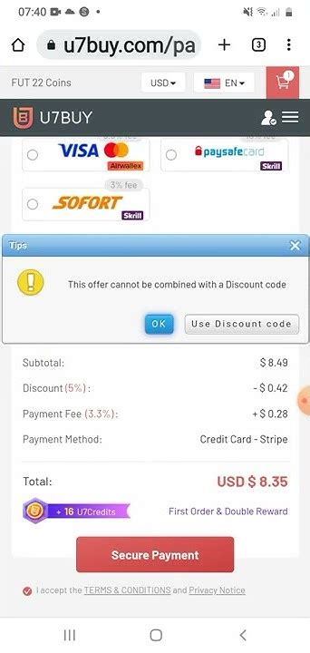 When You Use U7buy Discount Code Make Sure To Put The Valid Code
