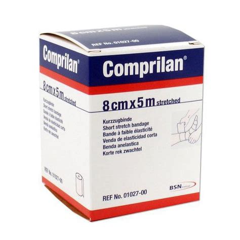 Comprilan Bandage Compression Wrap 8cm X 5m Sku 01027000 Latex Free
