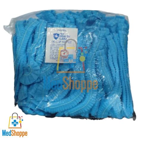 100pcs Disposable Surgical Capbouffant Cap Blue Lazada Ph