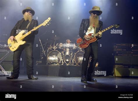 Zz Top Performing Live In Concert At The O2 Academy In Glasgow