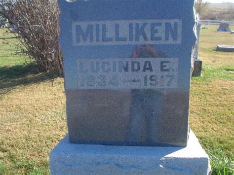 Lucinda Elizabeth Corrick Milliken 1834 1917 Find A Grave Memorial