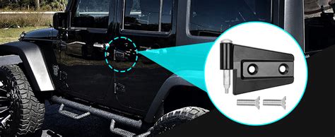Jeep Wrangler Interior Door Hinge Kits Compatible With 2007