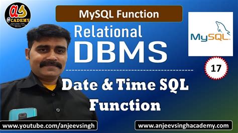 My Sql Tutorial Date And Time Function Curdate Month Day Dayname Youtube