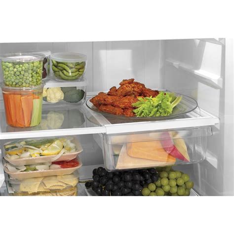 Ge 28 In 175 Cu Ft Top Freezer Refrigerator Fingerprint Free